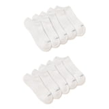 Avia Women's Performance Cushioned Socks 10-Pack with Breathable Mesh ...