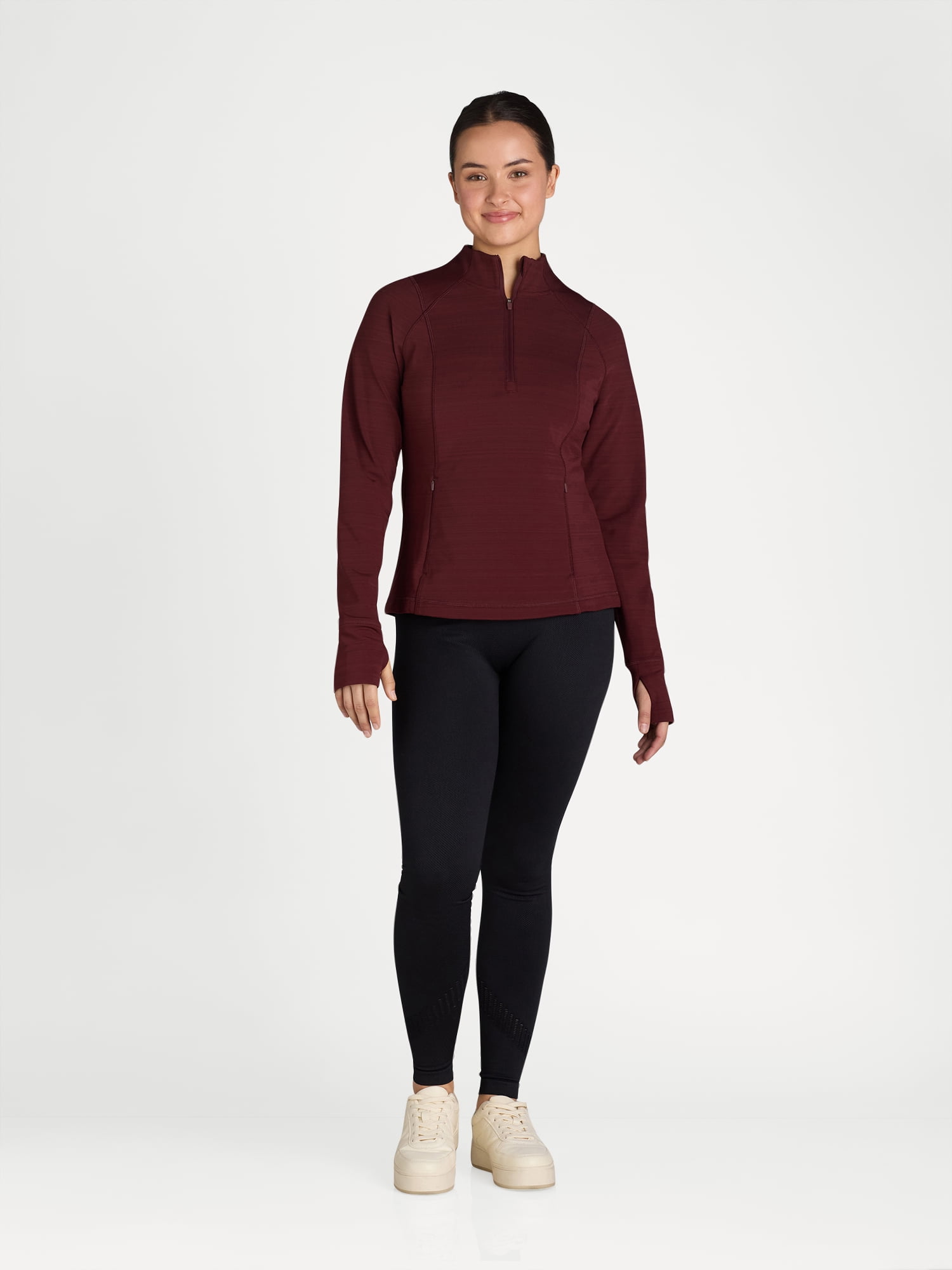Avia Women's Quarter-Zip Performance Jacket, Sizes XS-XXXL - Walmart.com