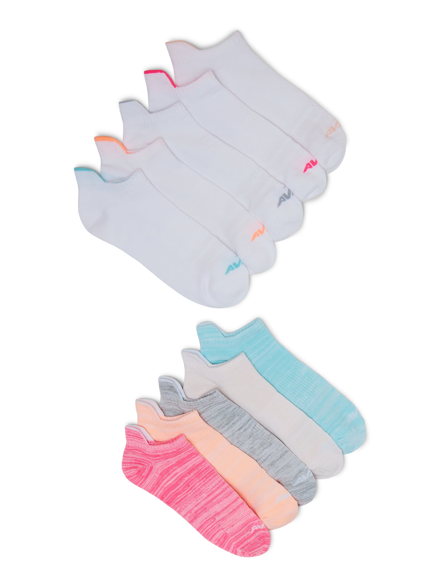 Avia women's Performance Cut Socks - Lightweight & Cushioned - Walmart.com