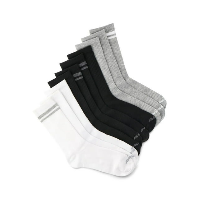 Avia Women's Performance Lightweight Crew Socks, 10-Pack - Walmart.com