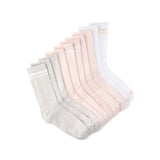 Avia Women's Performance Lightweight Crew Socks 10 Pack with Moisture ...