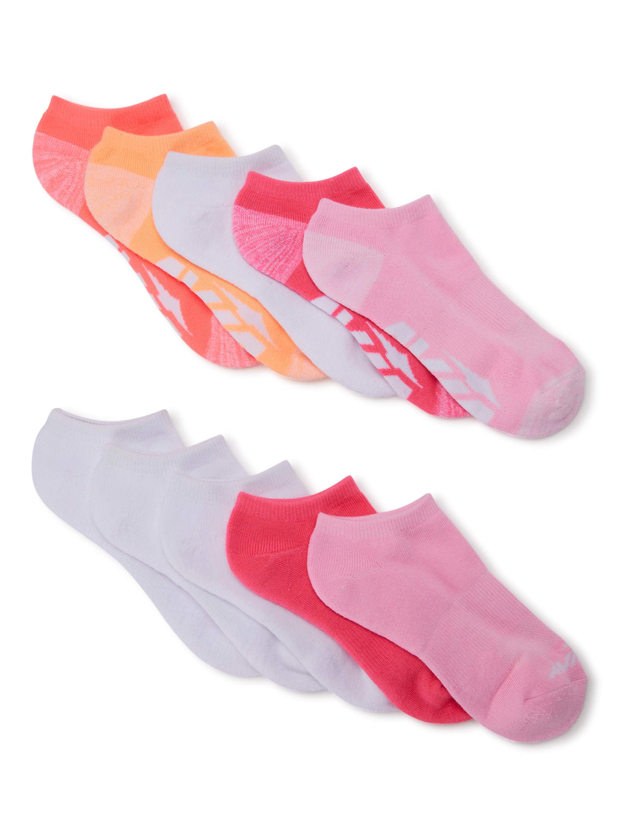Avia Women's Performance Lowcut Socks, 10-Pack - Walmart.com