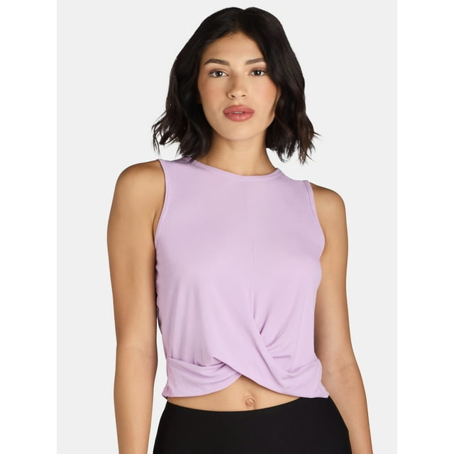 Avia Women's Performance Modal Twist Tank Top, Sizes XS-XXXL - Walmart.com