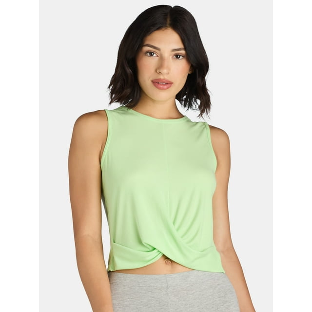 Avia Women's Performance Modal Twist Tank Top, Sizes XS-XXXL - Walmart.com