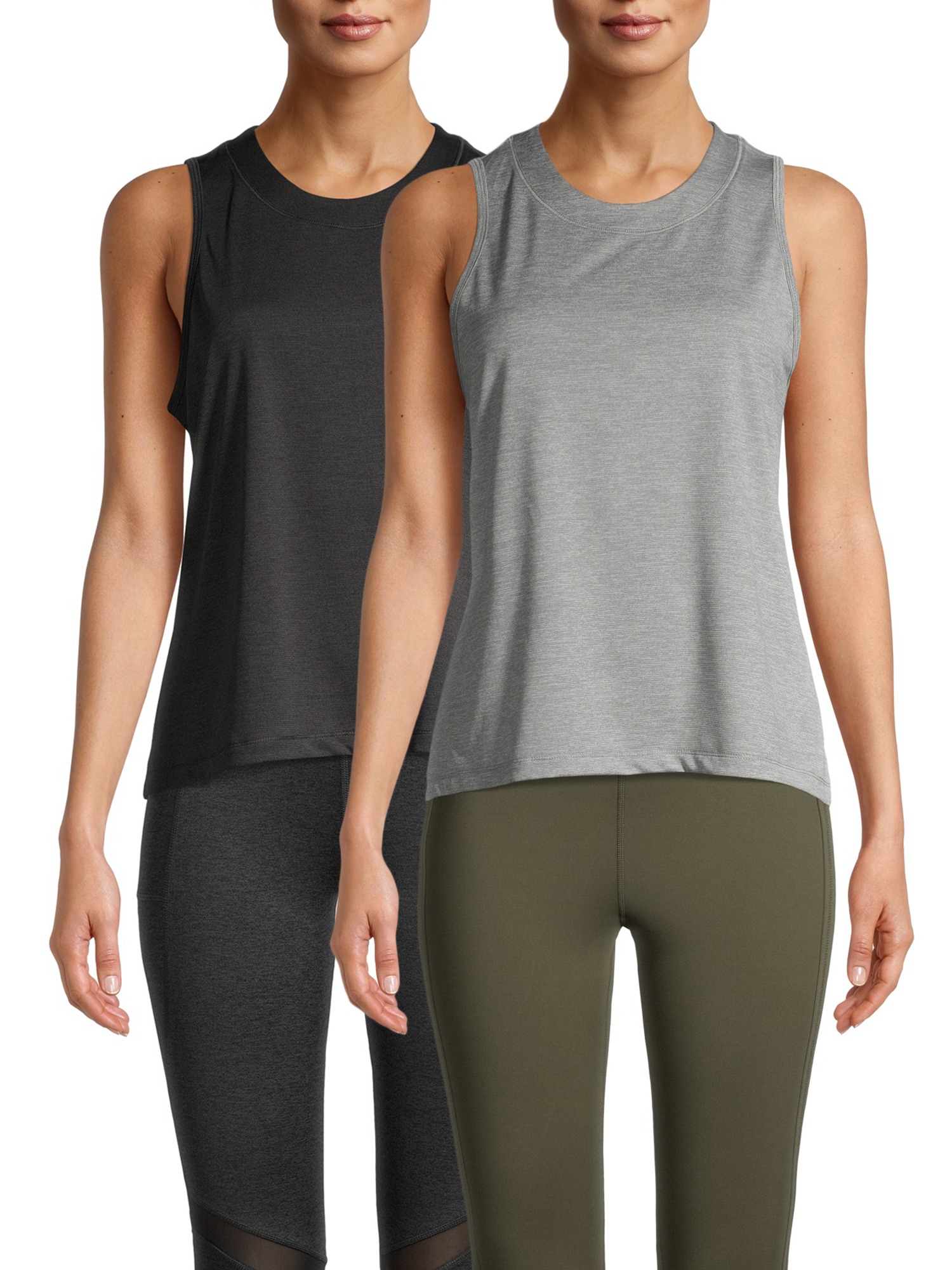 Avia Women's Performance Tank, 2-Pack - Walmart.com