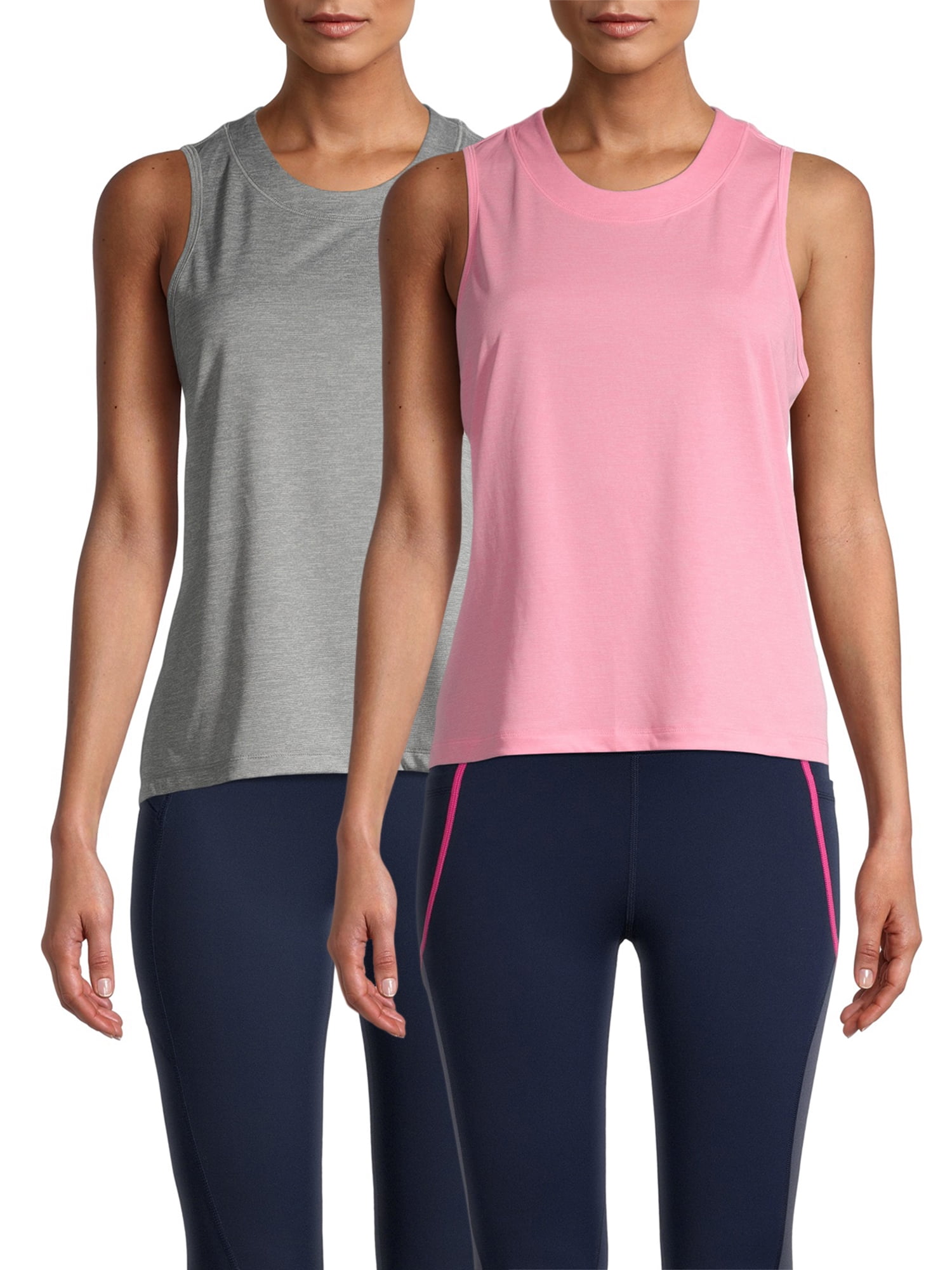 Avia Women's Performance Tank, 2-Pack - Walmart.com