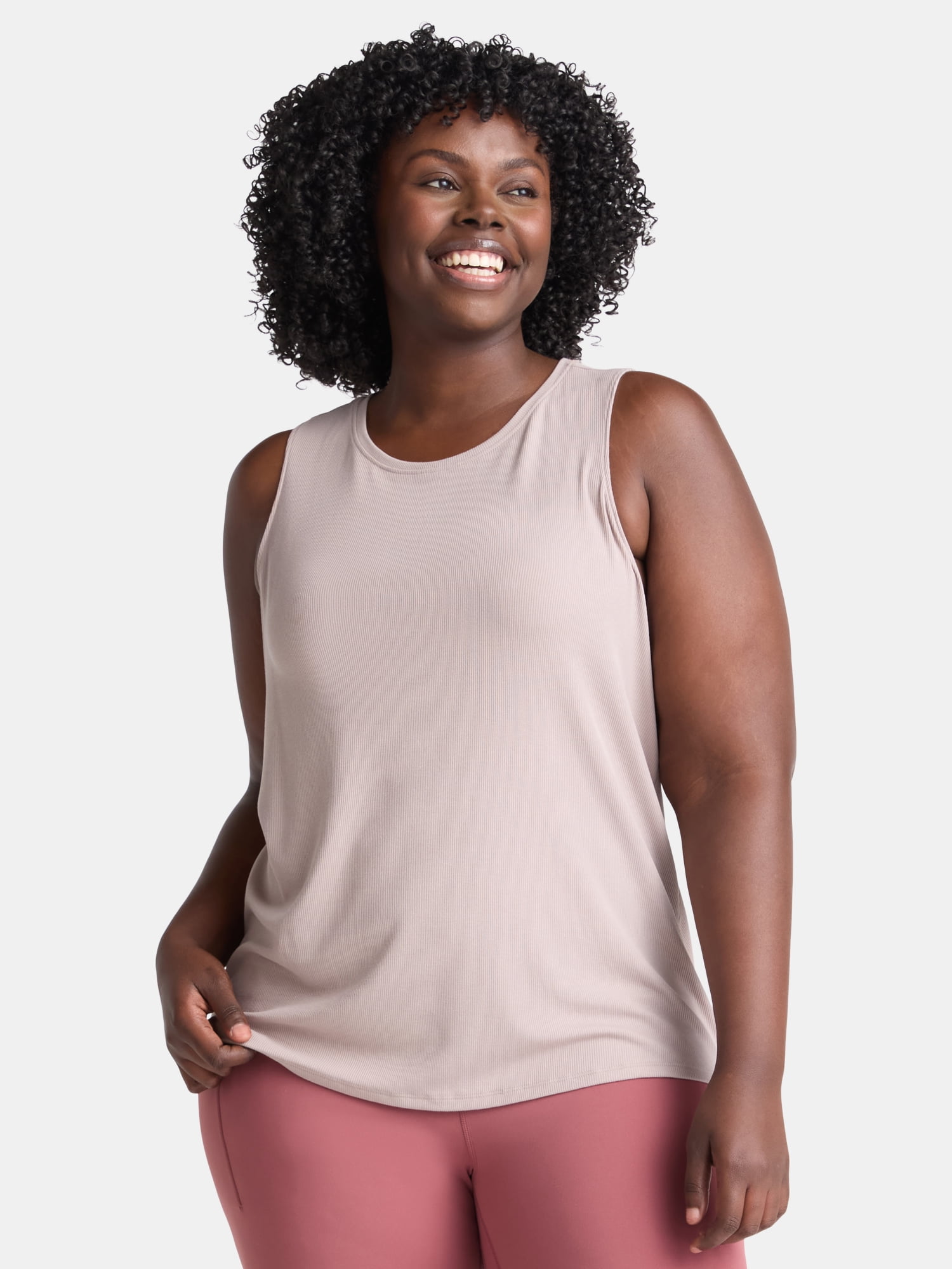 Avia Women's and Women's Plus Lightweight Wrap Back Tank, Sizes XS-4X ...