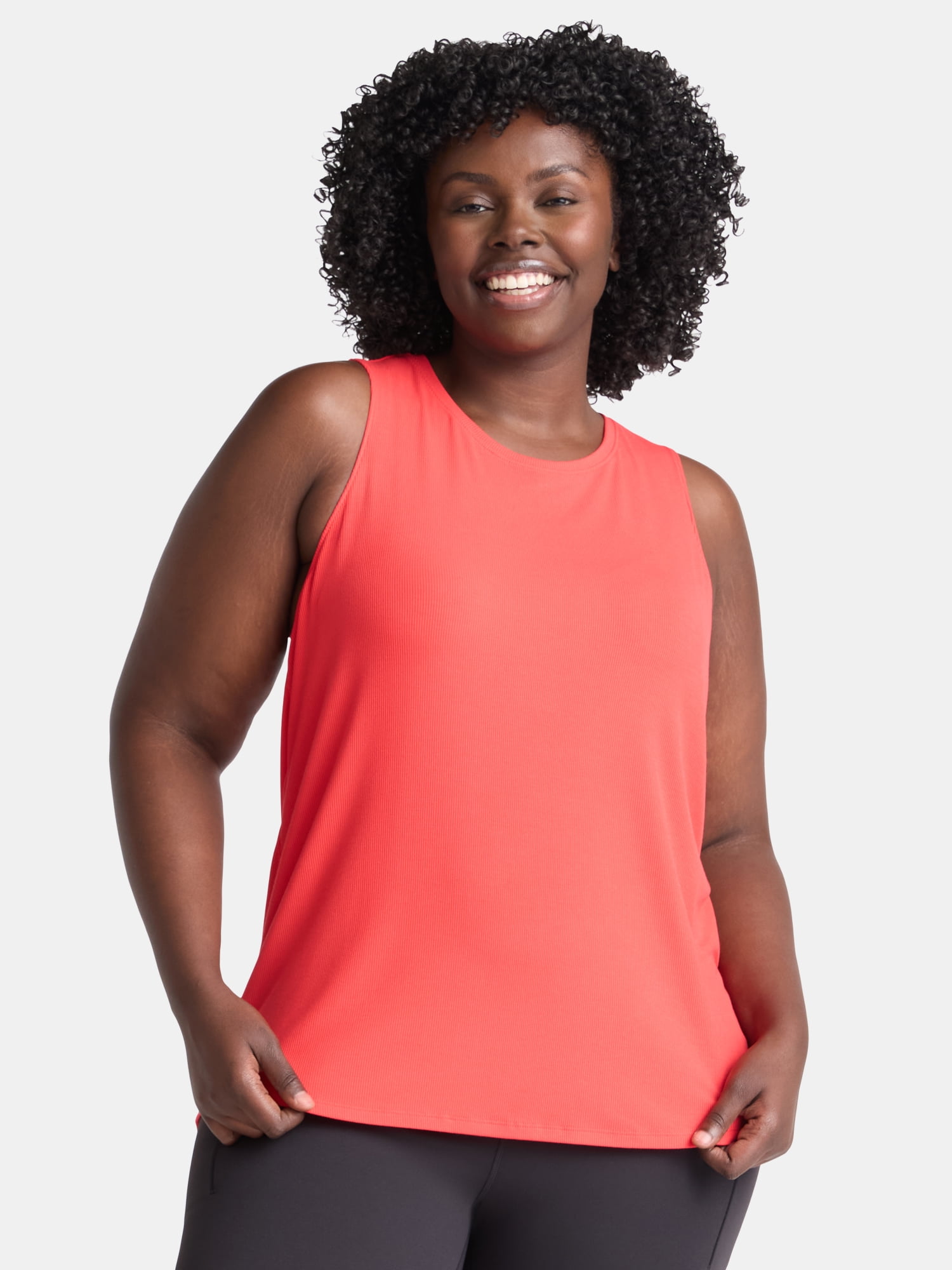 Avia Women's and Women's Plus Lightweight Wrap Back Tank, Sizes XS-4X ...