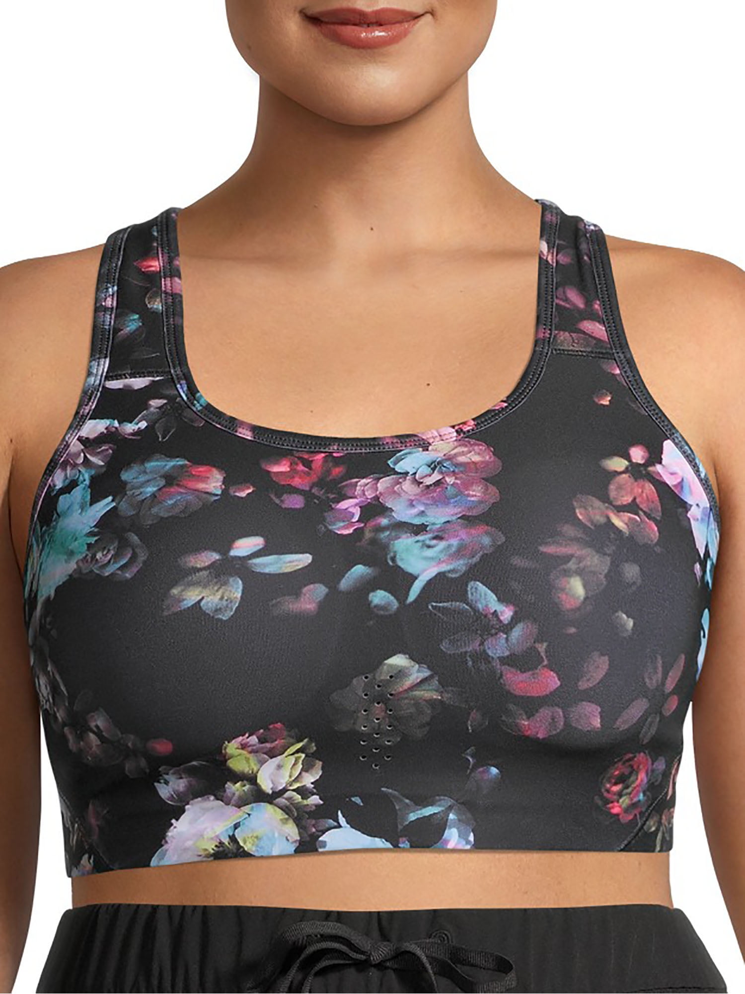Avia Womens Plus Size Active Molded Cup Sports Bra
