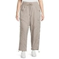 Avia Women's Plus Size Drawstring Waist Cargo Utility Pants - Walmart.com