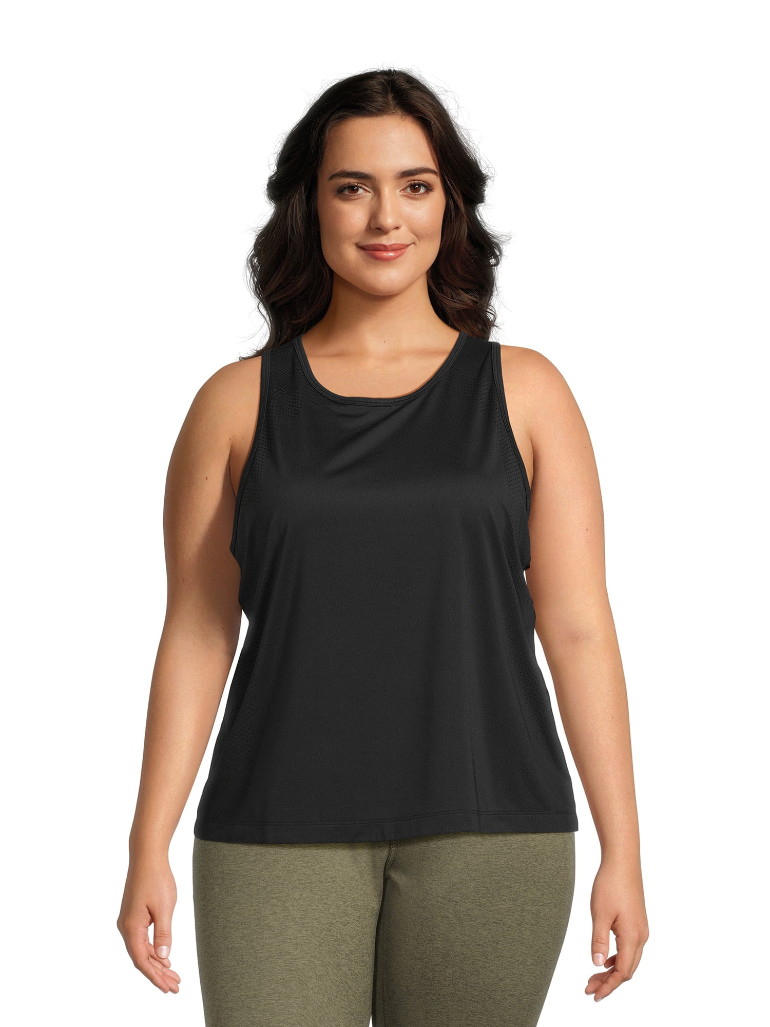 Avia Women's Plus Size Performance Tank Top, Sizes 1X-4X - Walmart.com