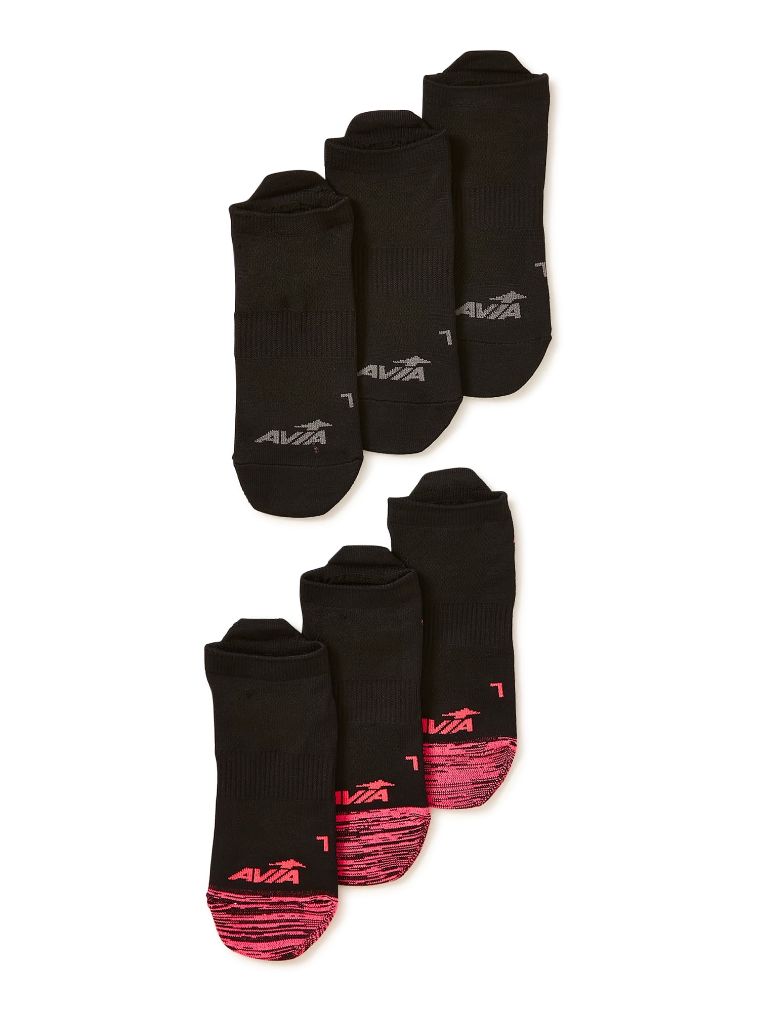 Brandclub - Avia Women's Premium Lightweight Low-Cut Socks, 6-Pack ...