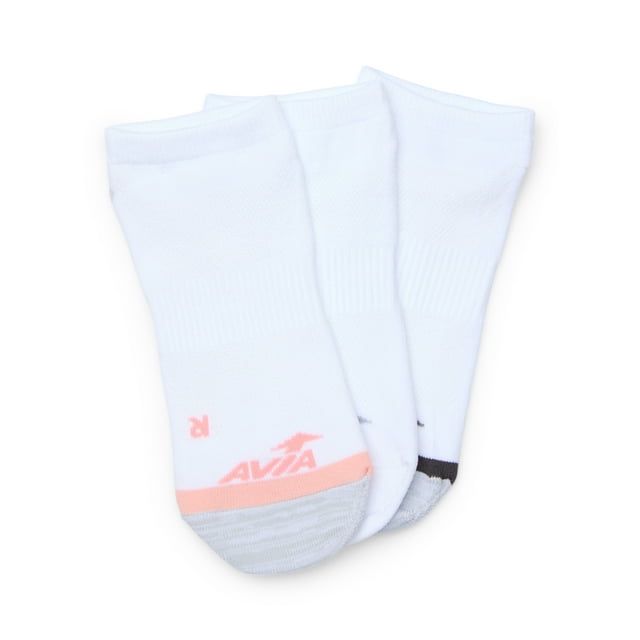 Avia Women's Premium Lightweight No Show Low Cut Socks, 6-Pack ...