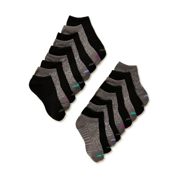 Avia Women's Pro-Tech Lightweight No Show Socks, 18-Pack - Walmart ...