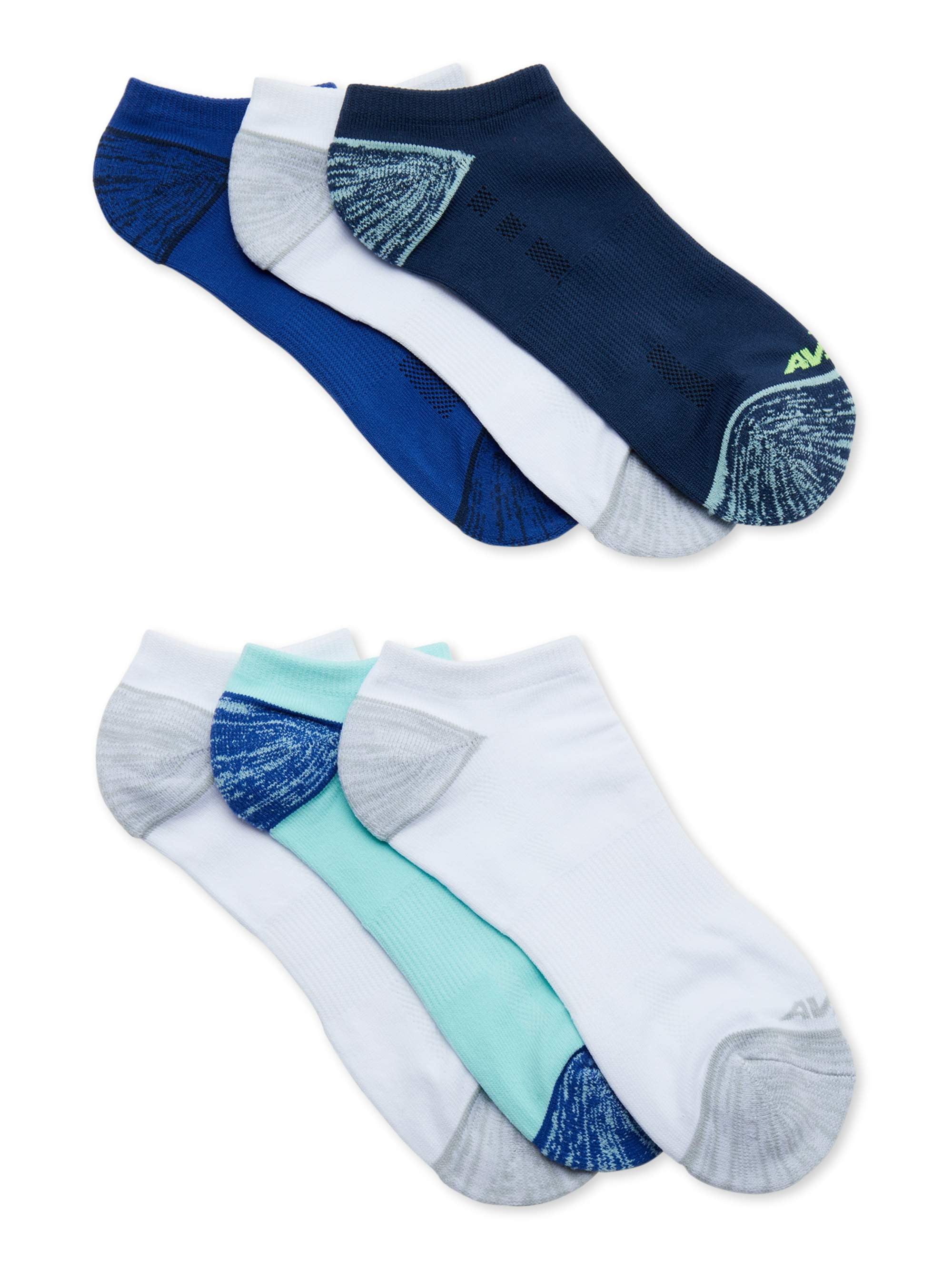 Avia women's Pro Tech Zone Cushion No Show Socks - Arch Support ...