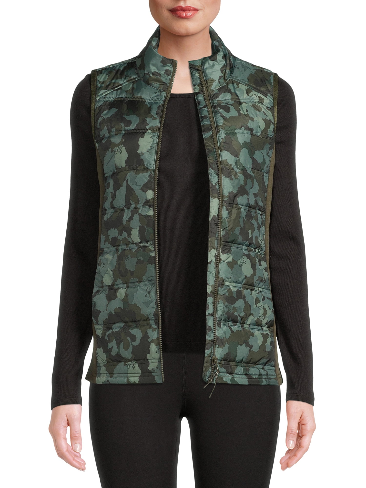 Avia Lightweight Women's Quilted Zip-Front Vest - Walmart.com