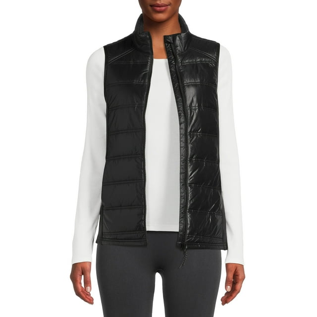 Avia Women's Quilted Zip-Front Vest - Walmart.com