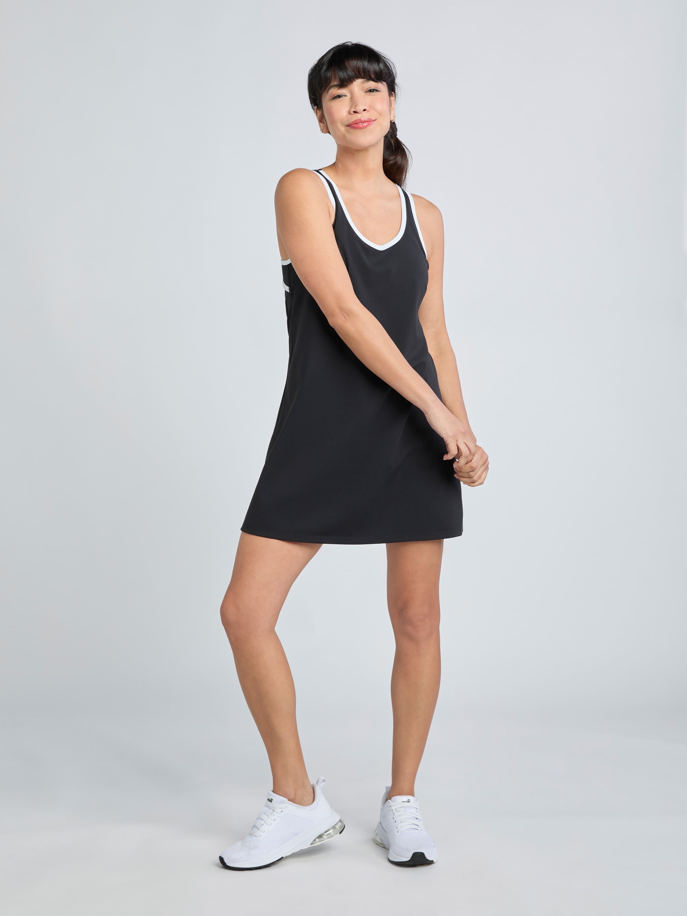 Avia Women's Racerback Active Piped Dress, Size XS-XXXL - Walmart.com