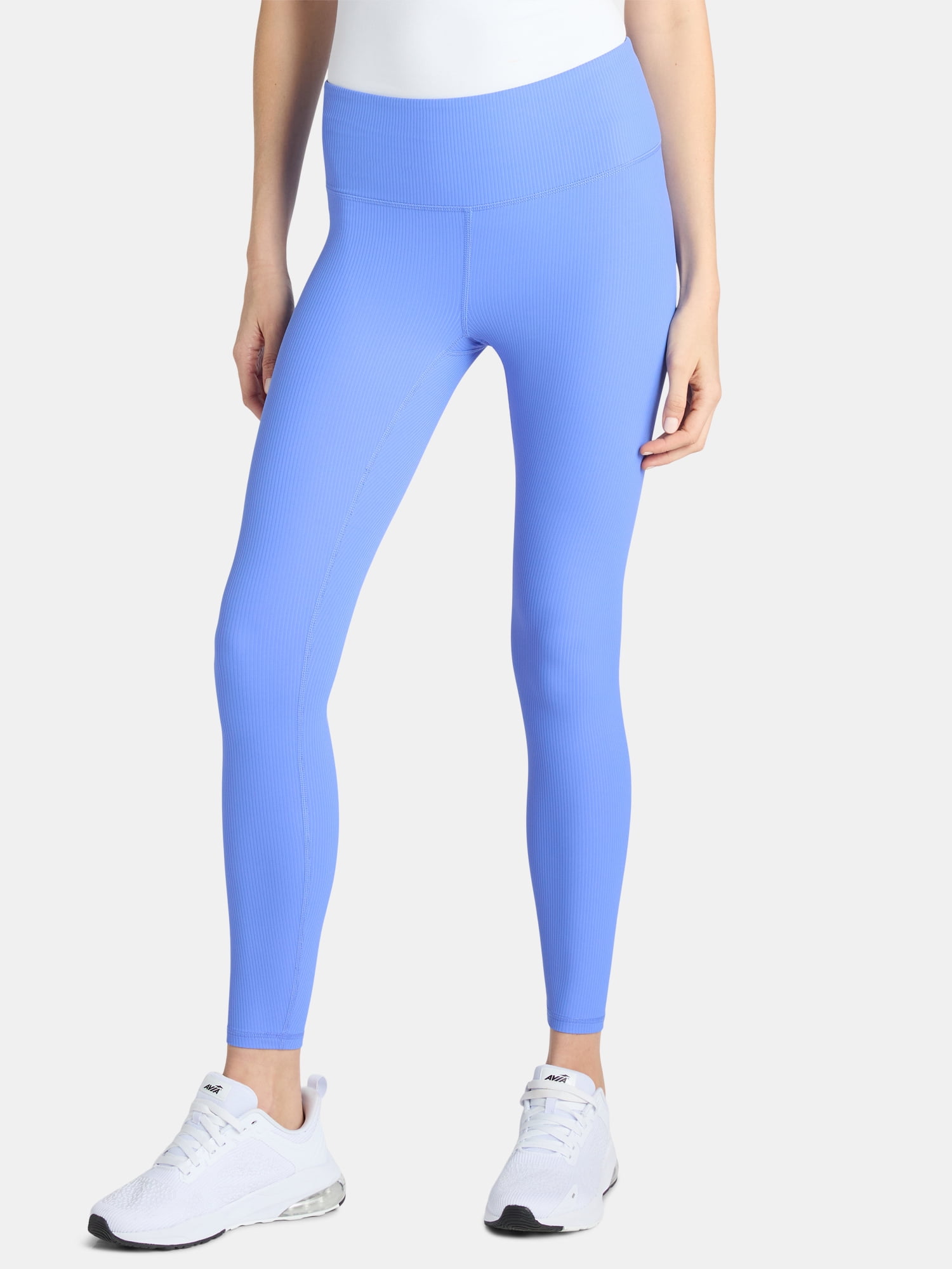 Avia Women's Ribbed 7/8 Leggings, Sizes XS-XXXL - Walmart.com