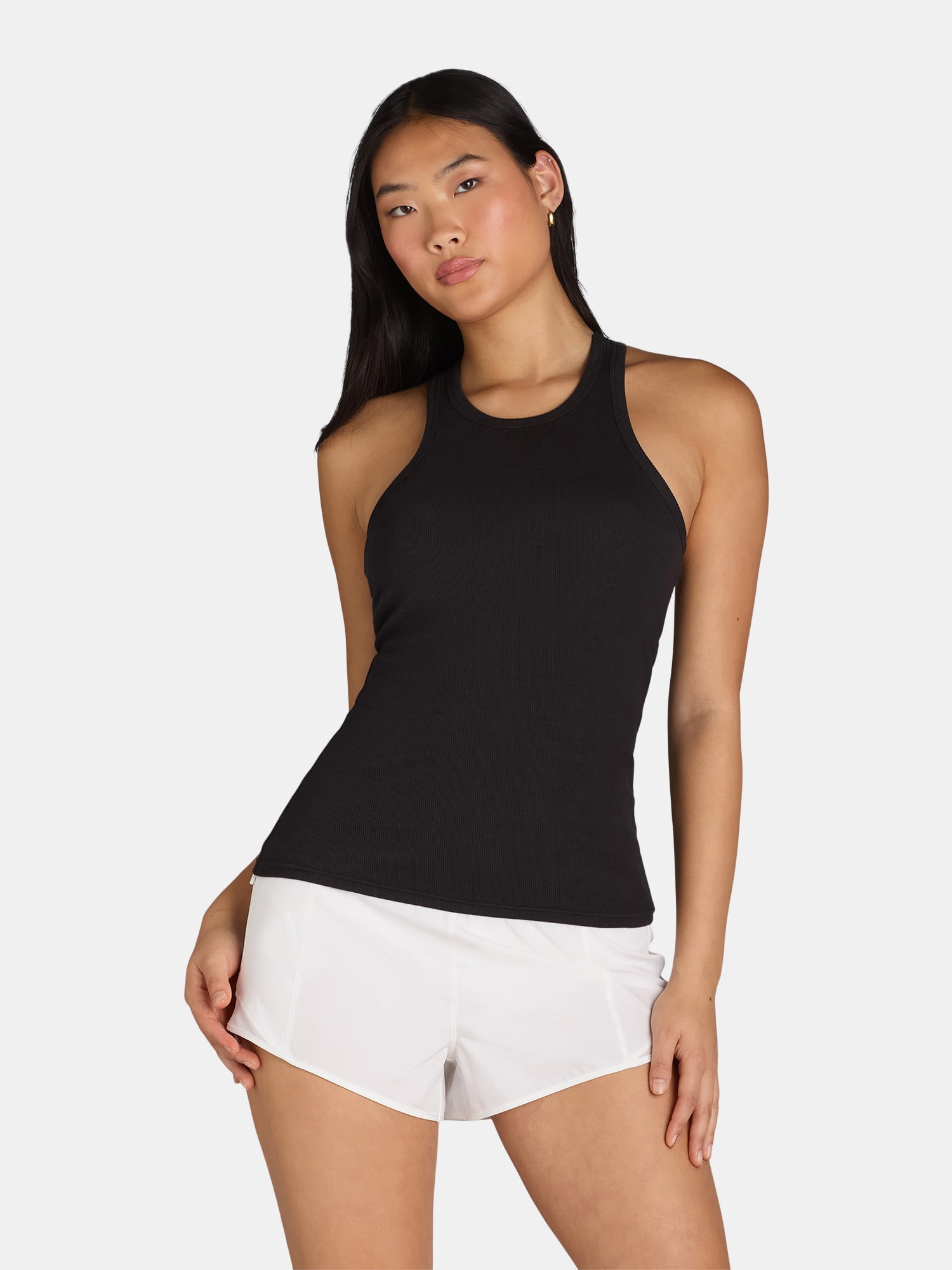 Avia Ribbed Tank Bra - XS-XXXL - Moisture-Wicking - Walmart.com