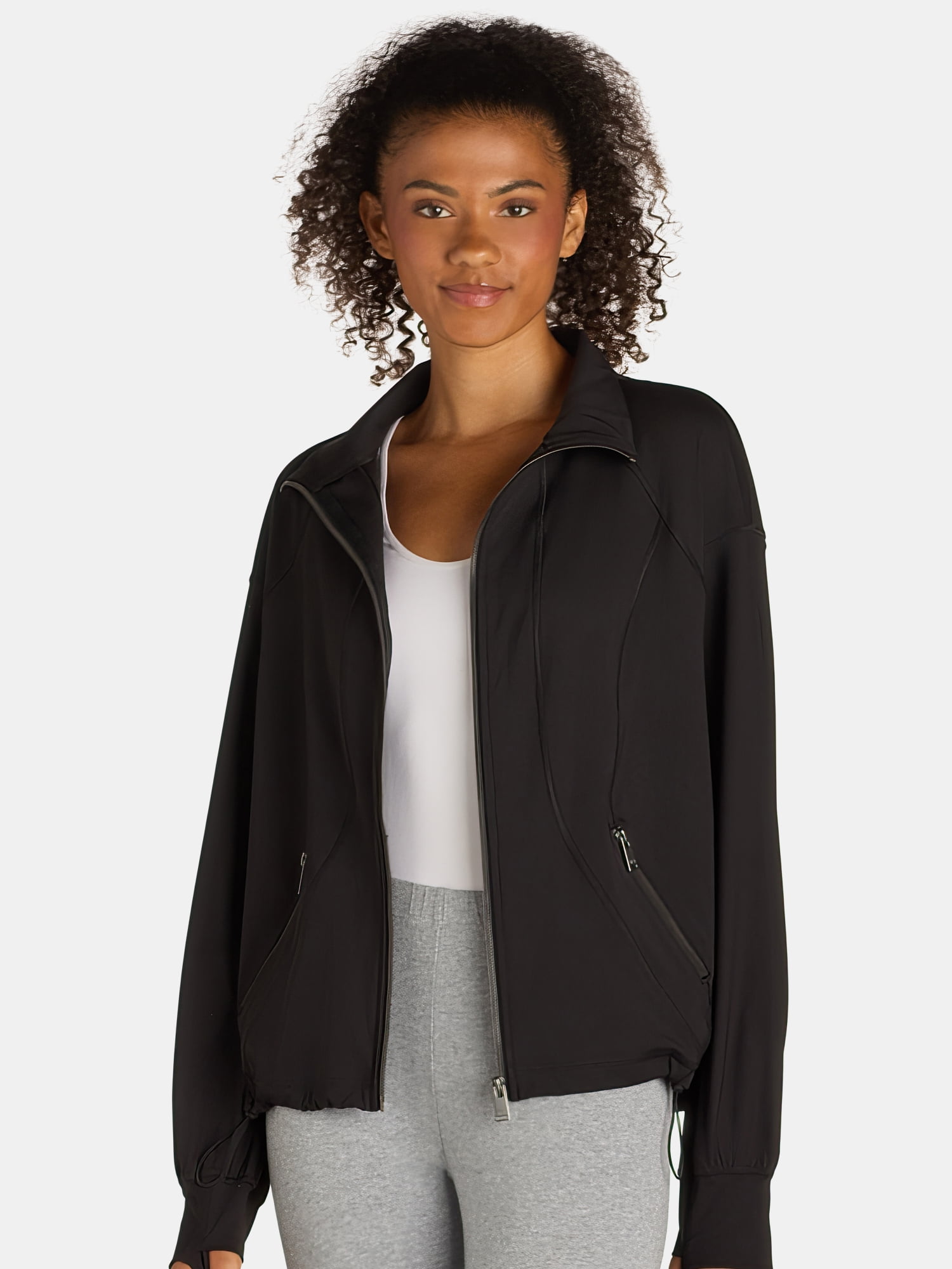 Avia Seamed Vented Jacket, Sizes XS-XXXL - Walmart.com