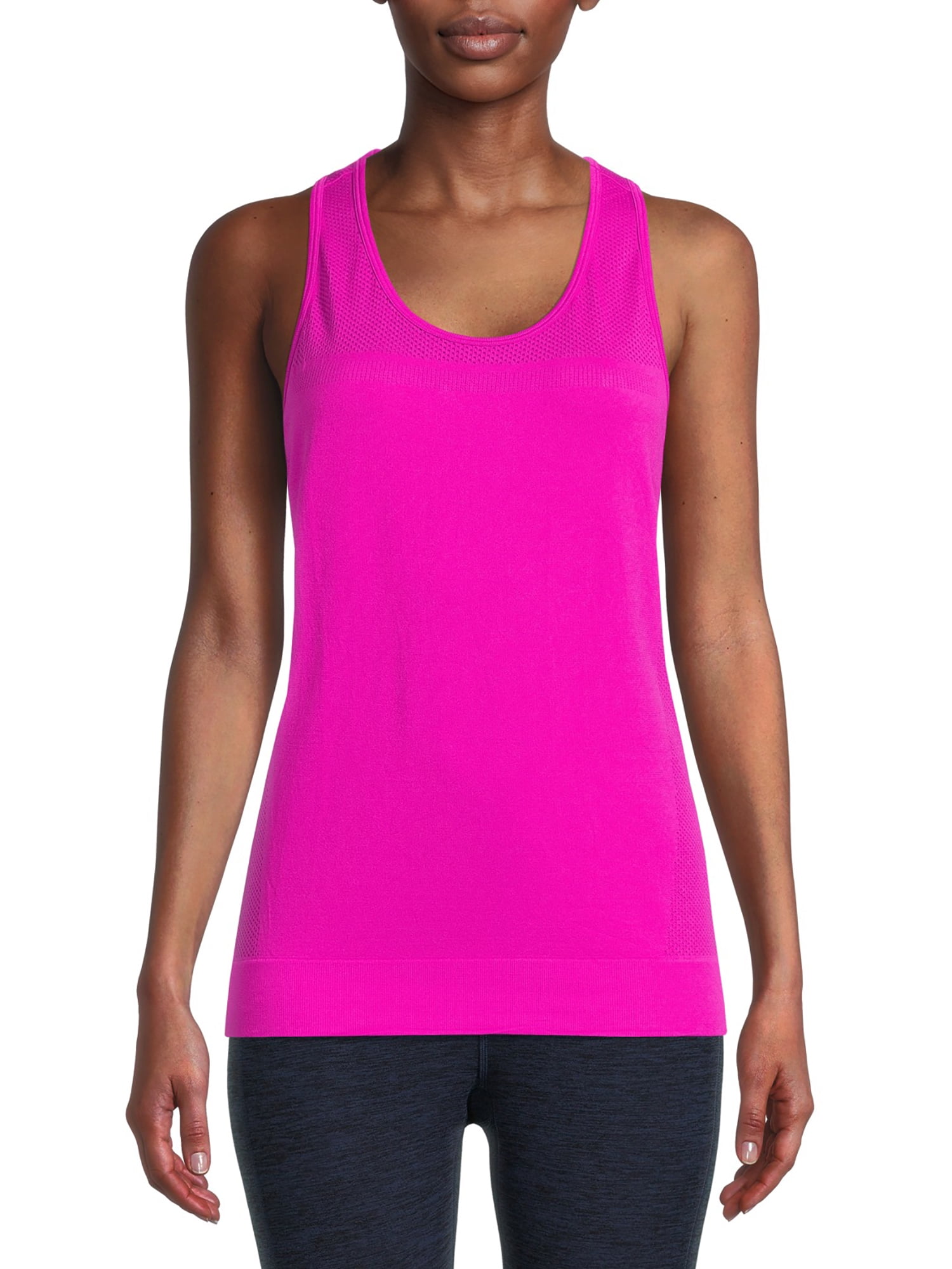 Avia Women's Seamless Contour Mesh Tank Top - Walmart.com