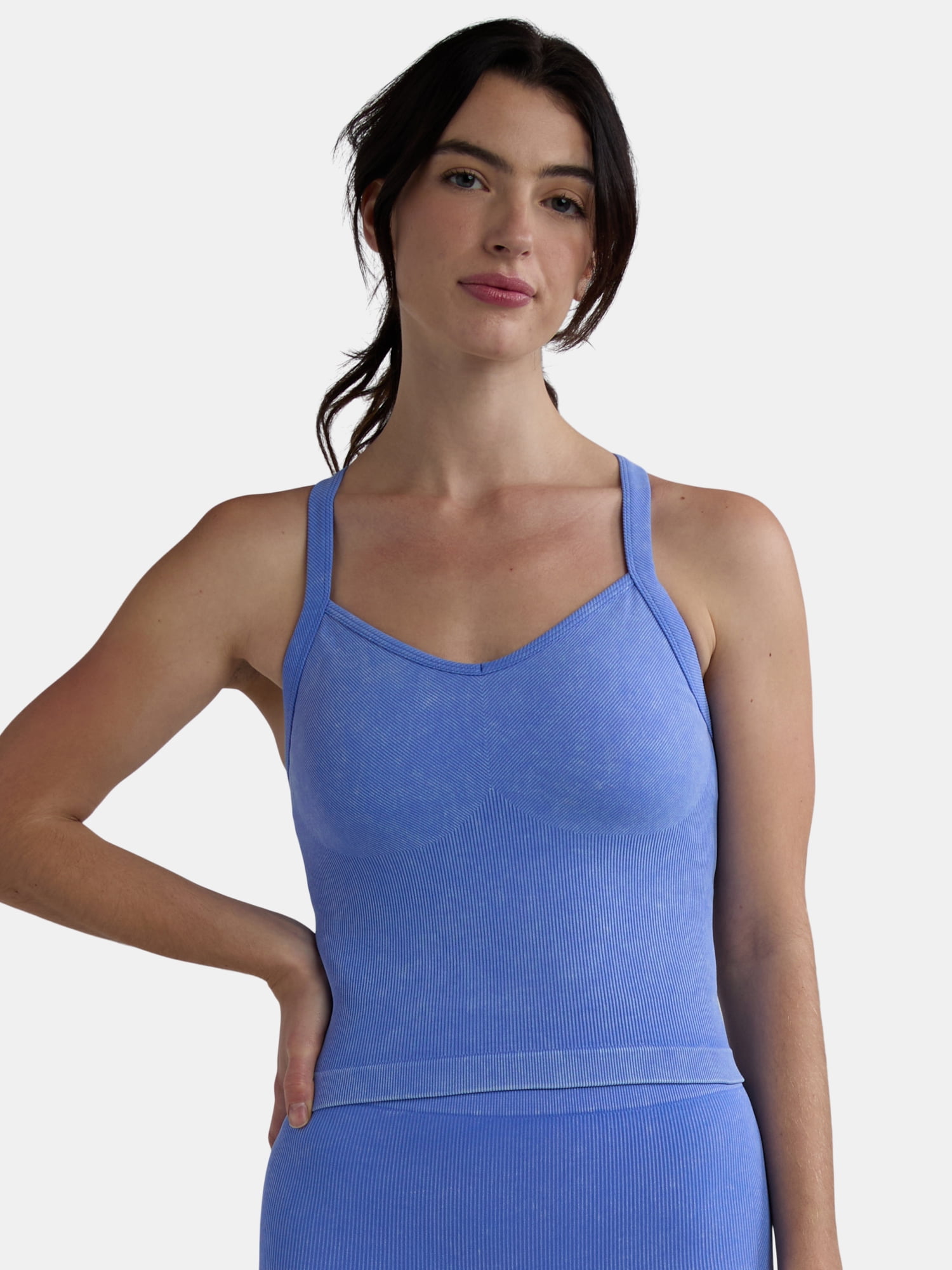 Avia women's Seamless Cross-Back Contour Cami Bra - Walmart.com