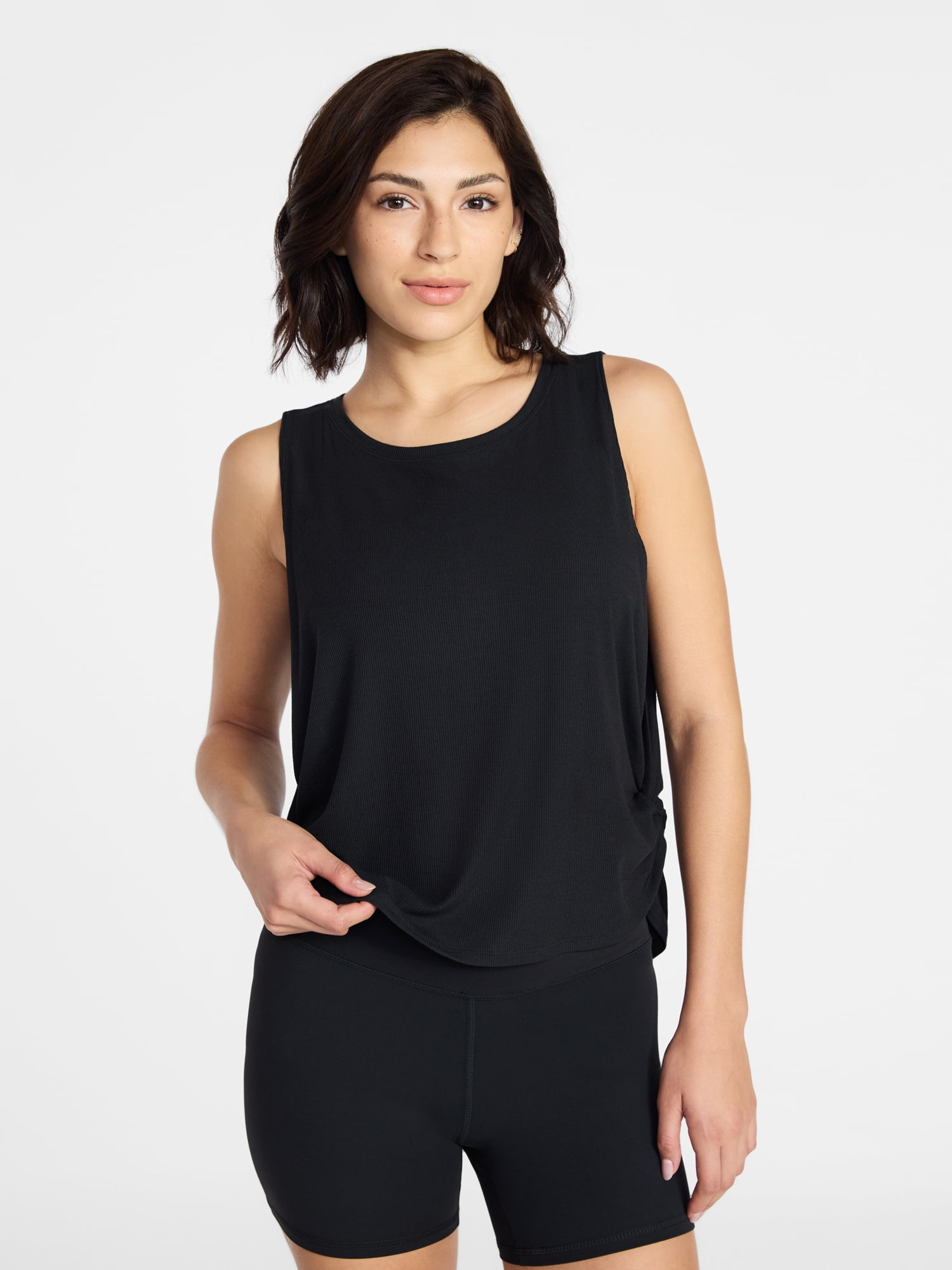Avia Women's Side Knot Color Tank Top, Sizes XS-XXXL - Walmart.com