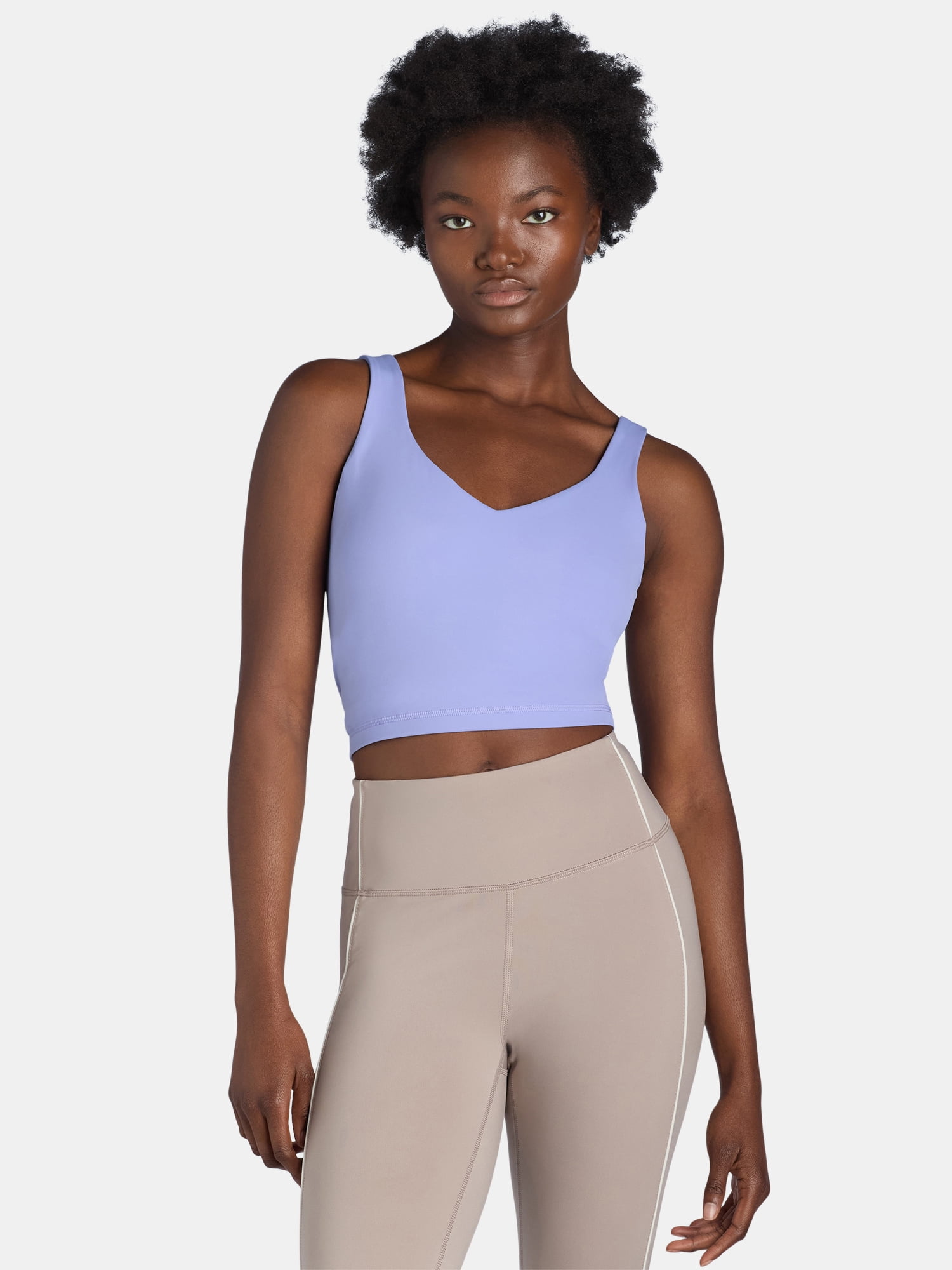 Avia Women's SoftSculpt Long Line Sports Bra, Sizes XS-XXXL - Walmart.com
