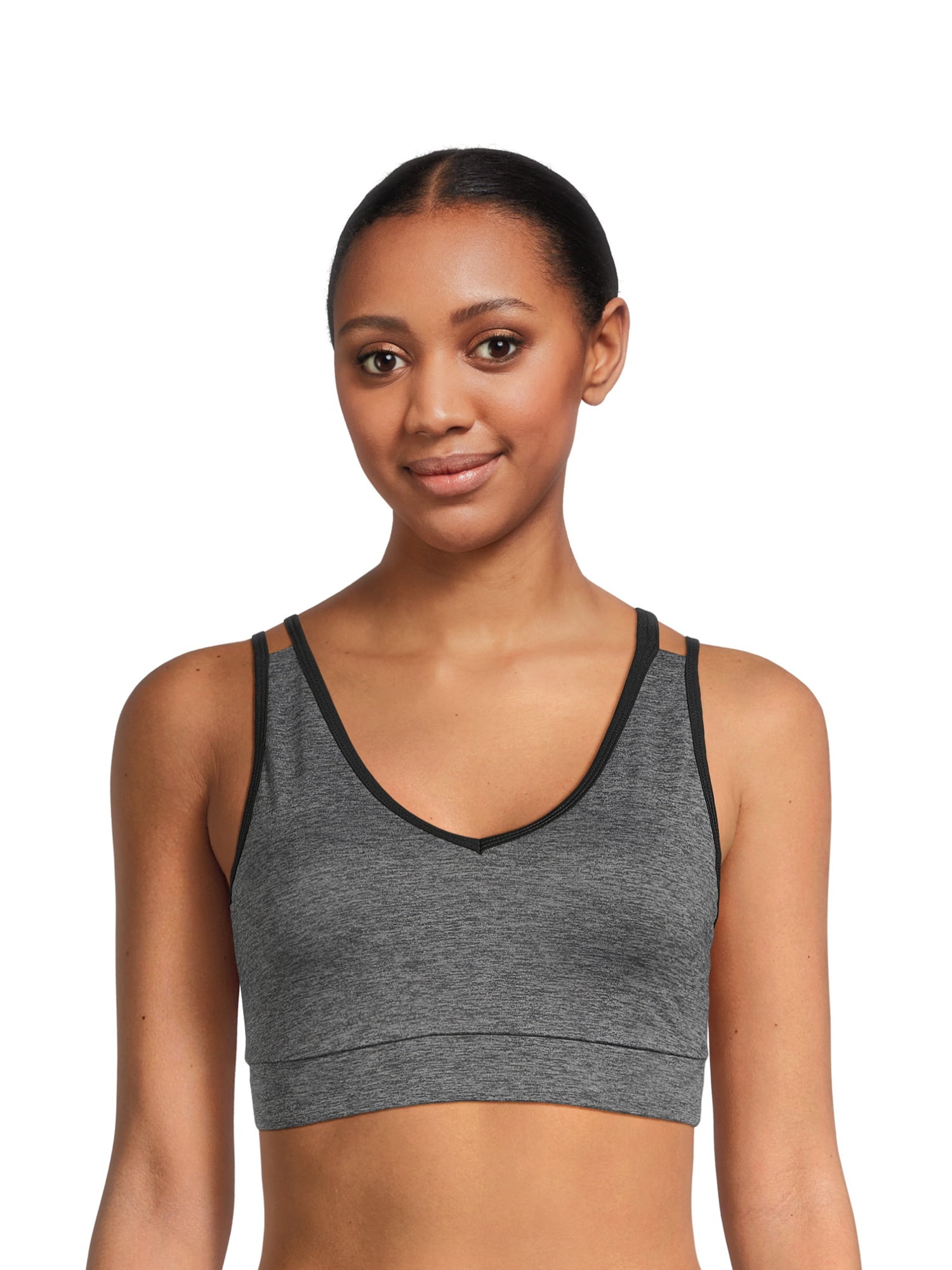 Avia women's Sports Bra - Impact Support - Removable Cups - Walmart.com