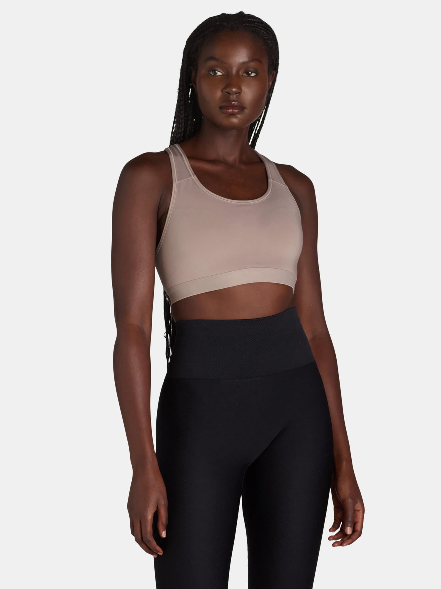 Avia Women's and Women's Plus High Impact Velcro Sports Bra, Sizes XS ...