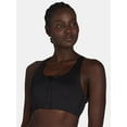 Avia Women's Zip Front Sports Bra, Sizes XS-XXXL - Walmart.com