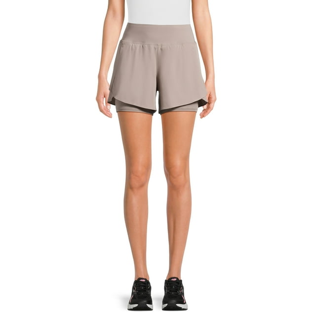 Avia Women's and Women's Plus Compression Waist Run Shorts, Sizes XS-XXXL - Walmart.com