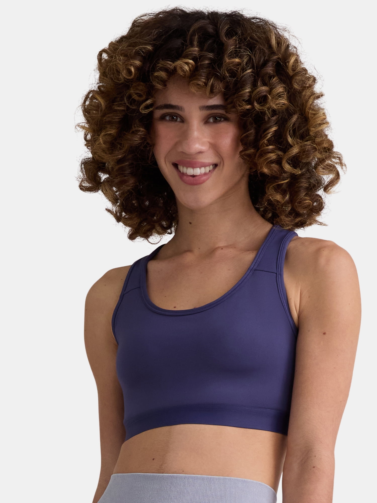 Avia Women's and Women's Plus High Impact Velcro Sports Bra, Sizes XS ...