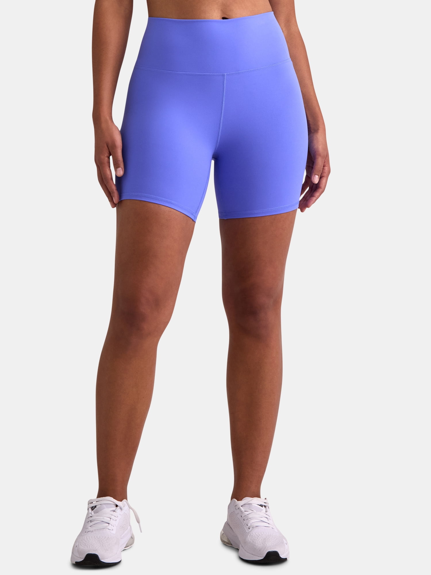 Avia Women's and Women's Plus SoftSculpt High Rise Bike Shorts, Sizes XS-4X - Walmart.com