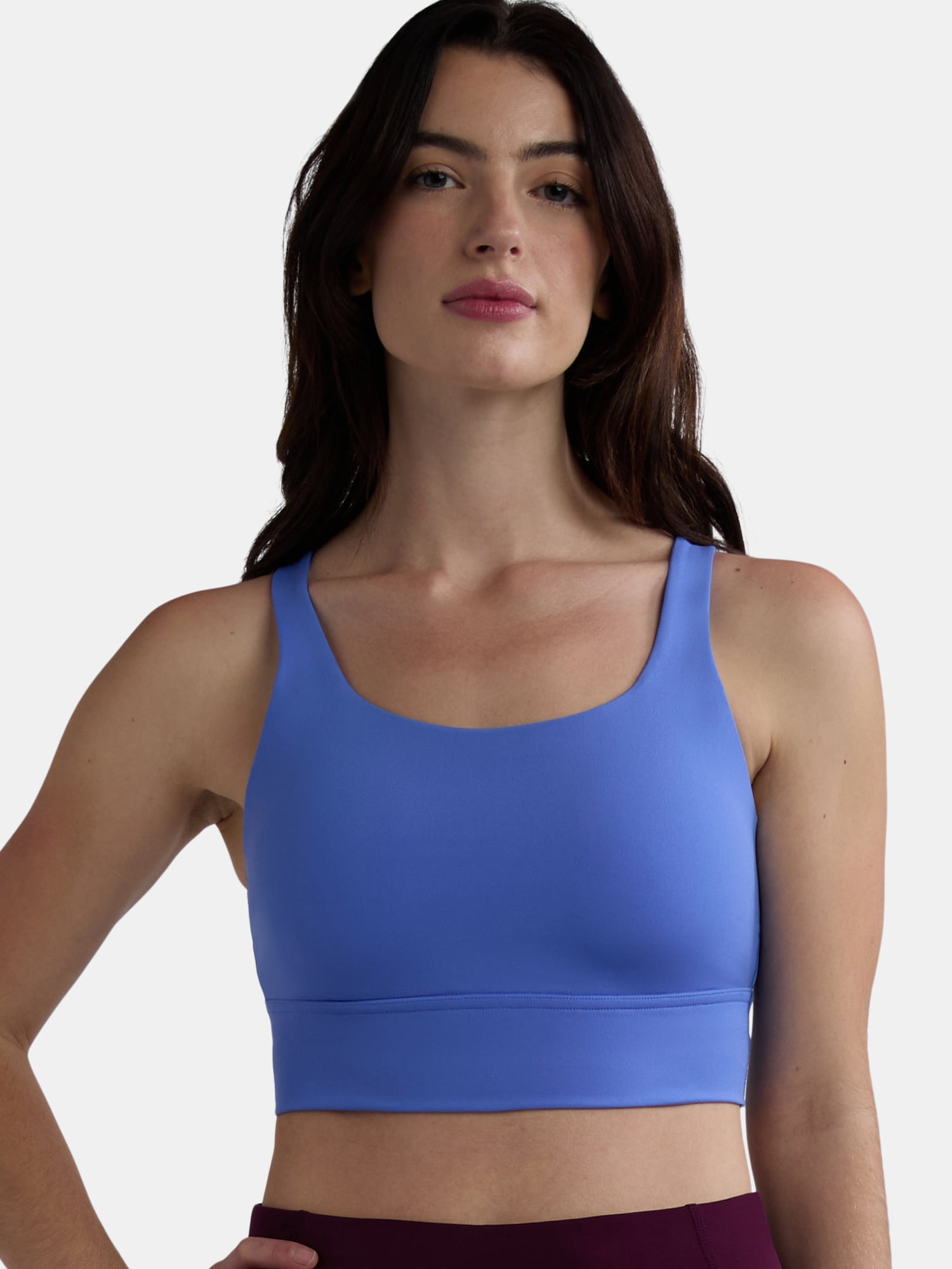 Avia Women's High Impact Sports Bra with Molded Cups and Strappy Back ...