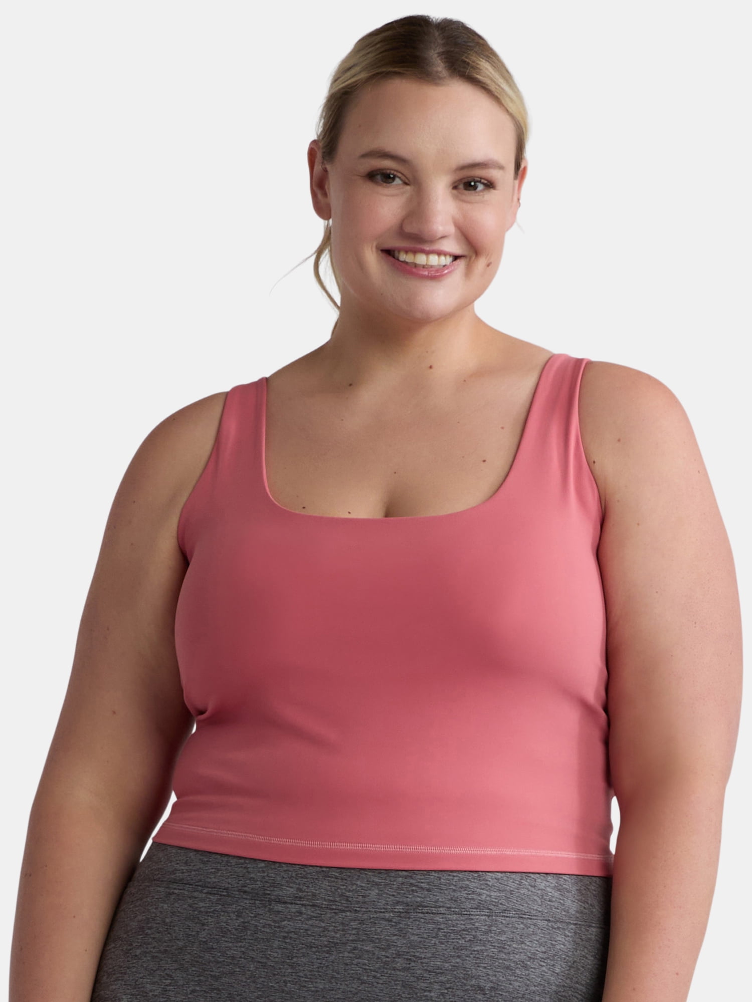 Avia SoftSculpt Longline Sports Bra - Walmart.com