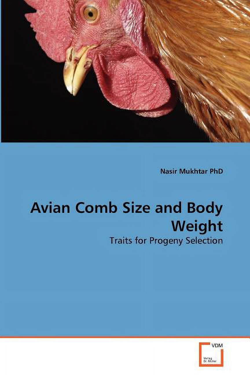 Avian Comb Size and Body Weight (Paperback) - Walmart.com