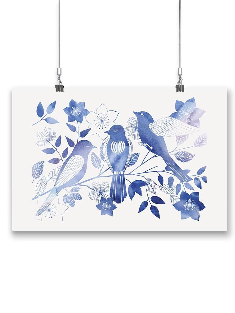 Avian Twilight Chinese Poster - Grace Popp Designs, - Walmart.com
