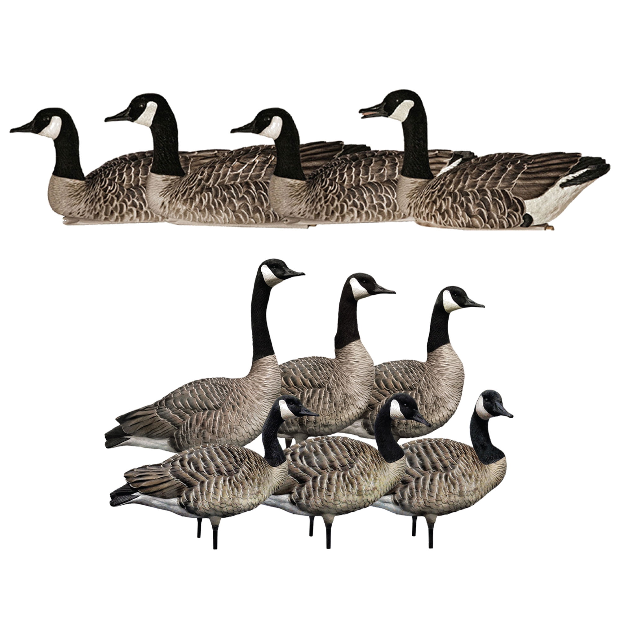 Avian X Topflight Honker Floaters with X AXP Honker Sentry Walker Pack ...