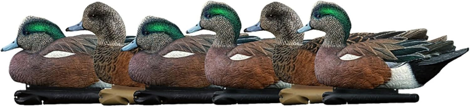 Avian X Topflight Wigeon Decoys, Rugged Realistic Floating Duck Decoys ...