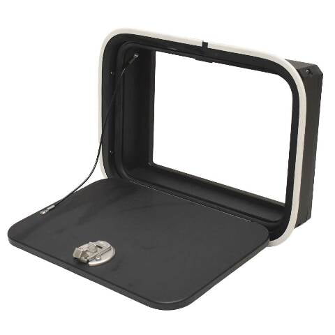 Aviara Boat MDP Electronics Box 556365 | AV28 Black Starboard - Walmart.com