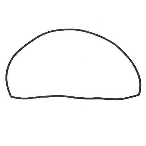 Aviara Boat Preformed Gasket Seal 151606C | D-Profile 1 Inch - Walmart.com