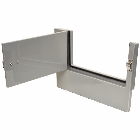 Aviara Boat Transom Walkthrough Door 556332 | AV28 Acrylic Gray ...