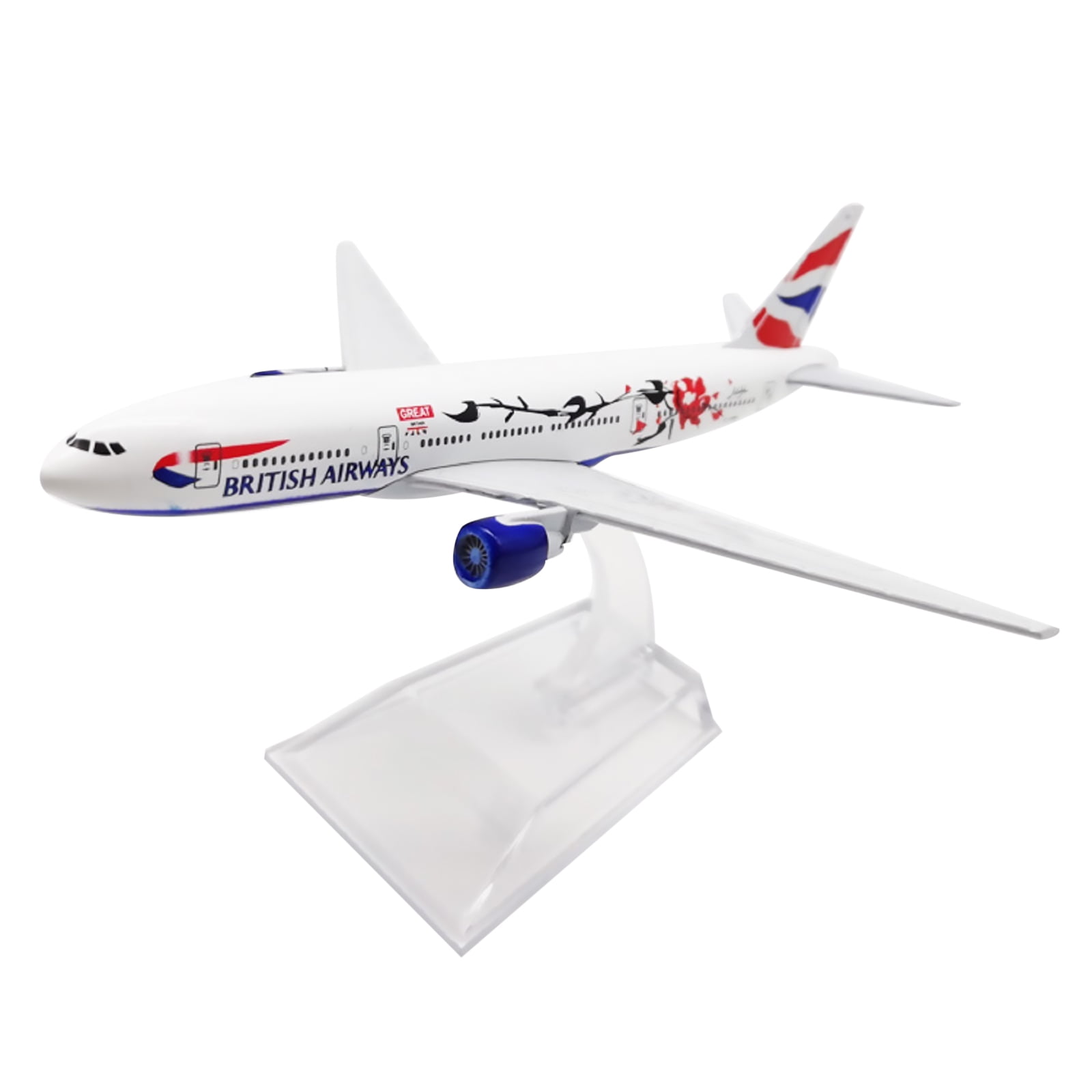Aviation Aircraft Model Toys 1/400 Scale 15cm Aircraft British 777 B777 ...