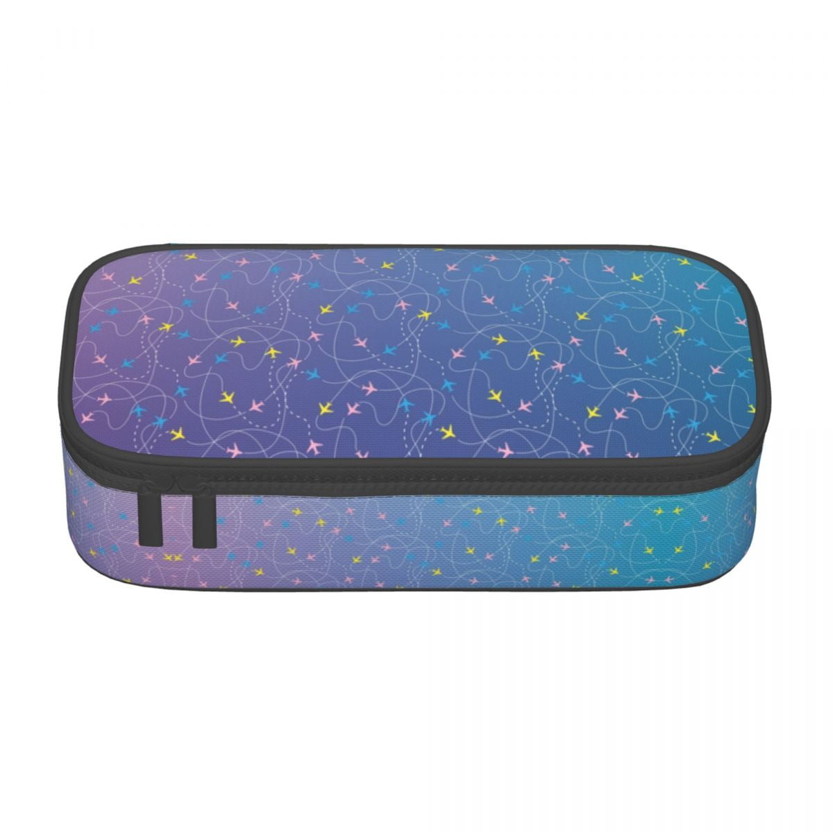 Aviation Airplane Busy Airport Pencil Case for Big Capacity Aviator ...