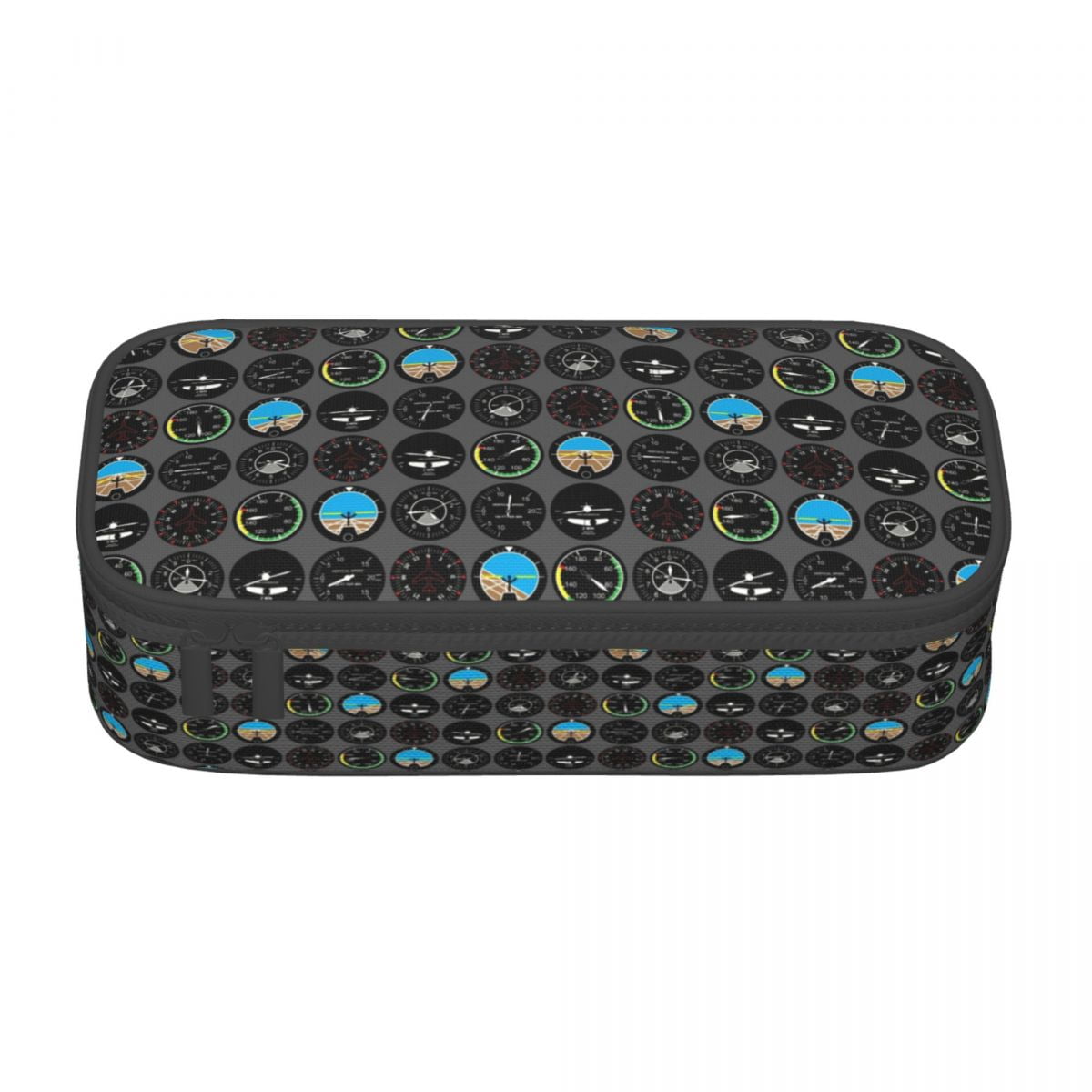 Aviation Airplane Busy Airport Pencil Case for Big Capacity Aviator ...