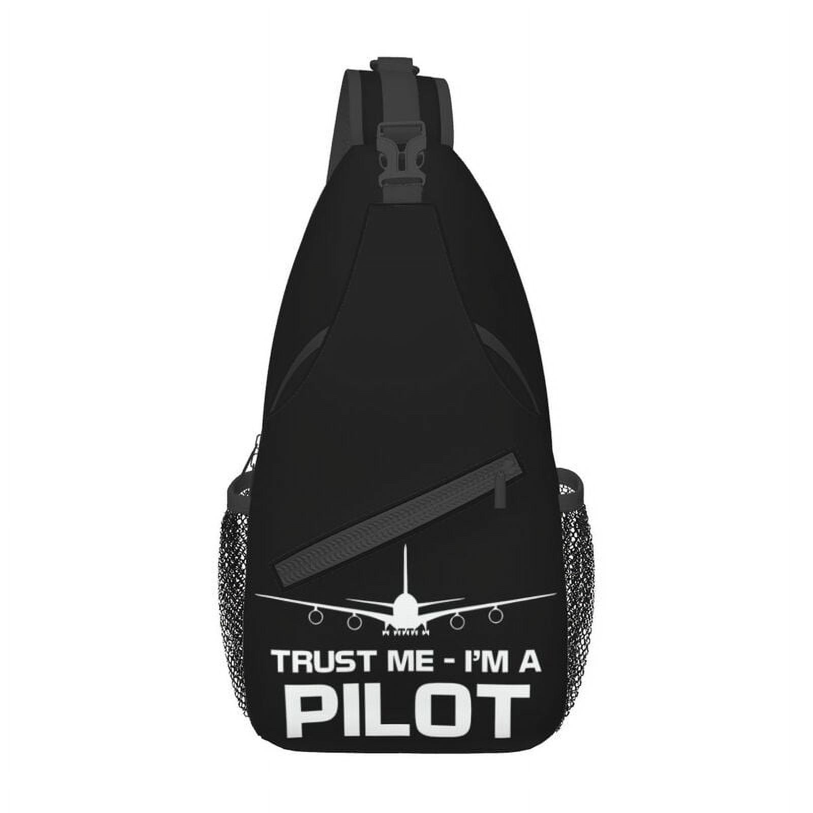 Aviation Airplane Busy Airspace Sling Crossbody Chest Bag Men Cool ...