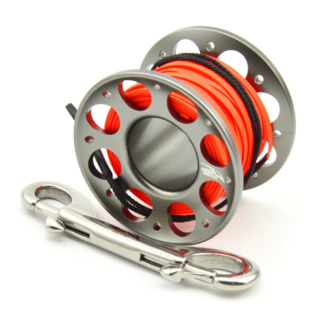 Aviation Aluminum Scuba Gear Reel Lightweight Compact Design for Dives ...