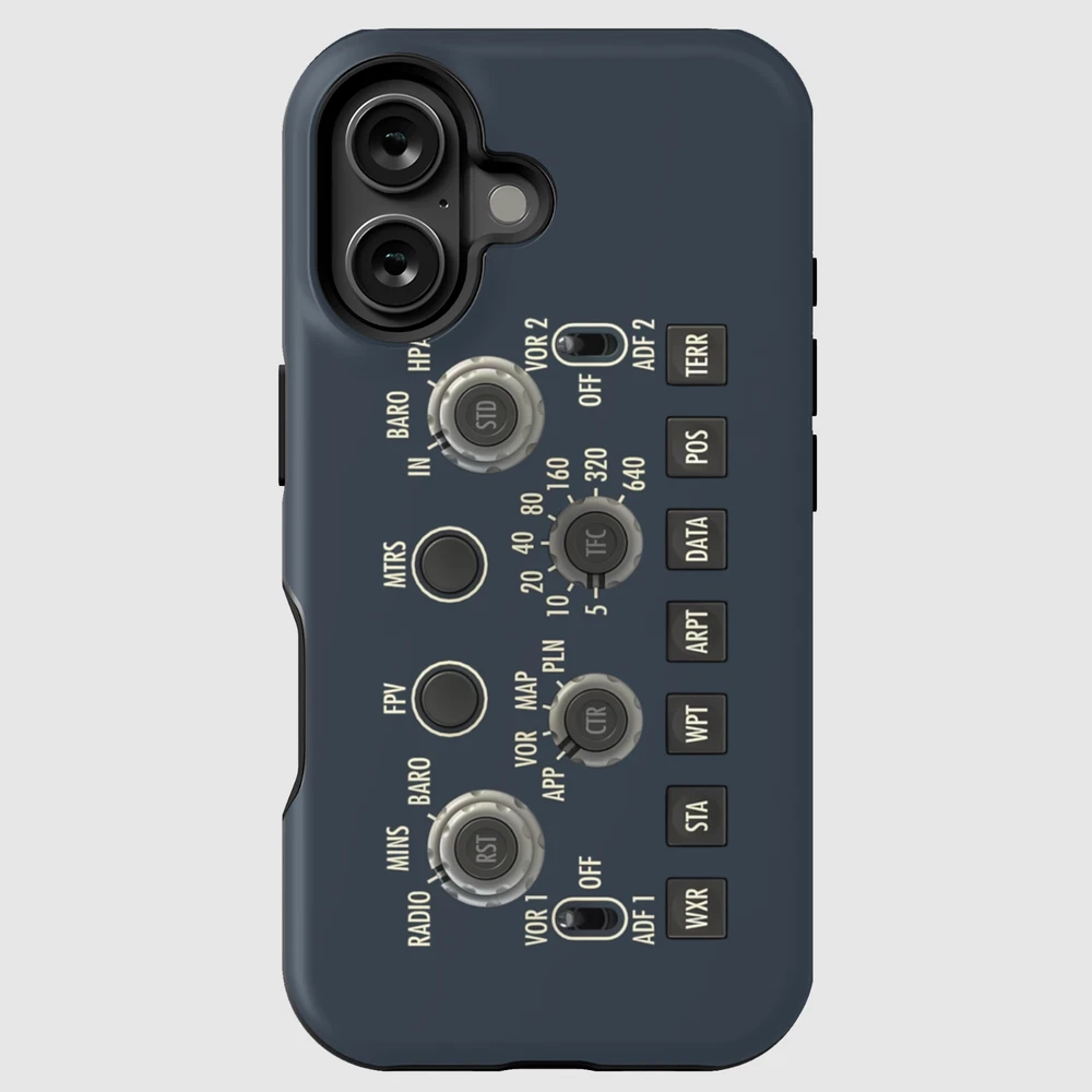 Aviation Cockpit Control Panel Phone Case 17 through 11 Pro Max ...
